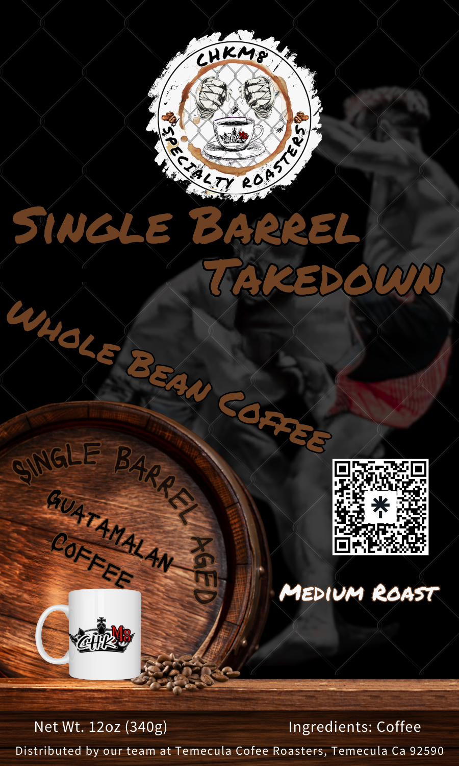 Single Barrel Takedown Whole Bean – CressonMtCoffee